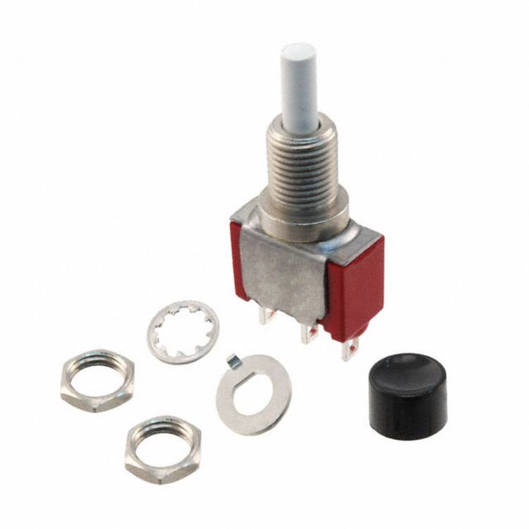 C & K Switches Pushbuttons 8060 Series prekidač na pritisak (uklopni) crna 28 V/DC