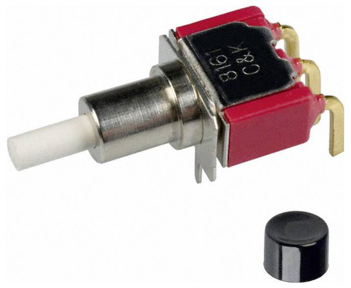 C & K Switches Push button 8060 Series prekidač na pritisak (uklopni) crna 20 V/DC