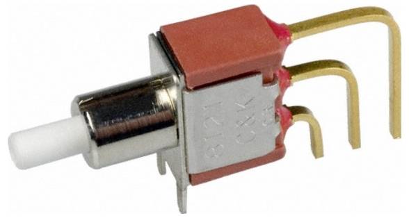 C & K Switches Push button 8020 Series taster bela 20 V/DC