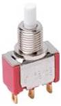 C & K Switches Push button 8020 Series taster bela 28 V/DC