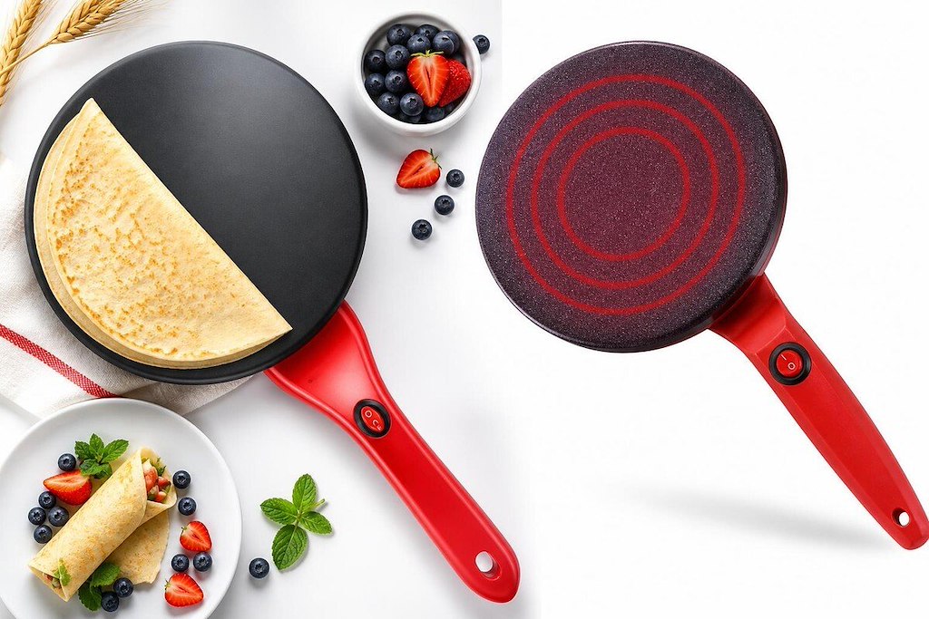 Tiganj za palačinke, PanPancake, 20 cm, 900V    Nelepljiva