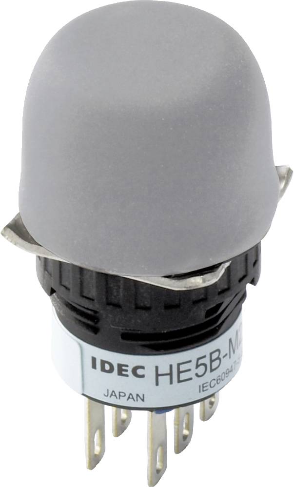 Idec HE5B-M2PN1 njihajući taster (klackalica) crna 125 V/AC, 30 V/DC