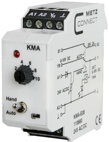 Metz Connect 110660 analogni davač vrednosti 24 V/AC, 24 V/DC