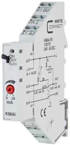 Metz Connect 110731 analogni davač vrednosti 24 V/AC, 24 V/DC