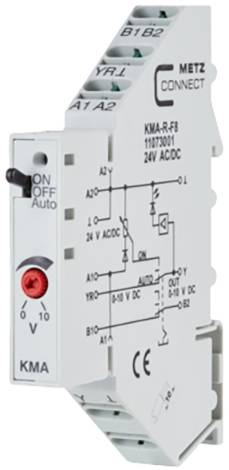 Metz Connect 11073001 analogni davač vrednosti 24 V/AC, 24 V/DC