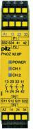 PILZ PNOZ X2.8P C 24-240VAC/DC 3n/o 1n/c sigurnosni relej 3 NO kontakt, 1 NC kontakt