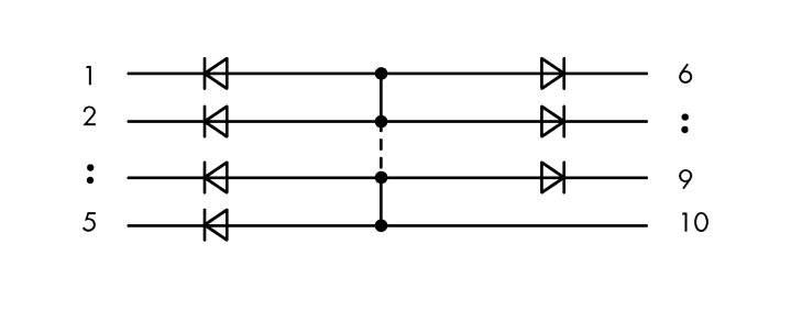 WAGO 286-807 diodni modul