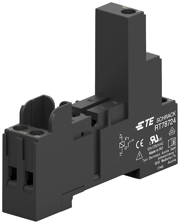 TE Connectivity RT78724 podnožje releja