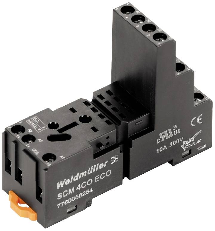 Weidmüller SCM 2CO ECO podnožje releja (pak. 10 kom)