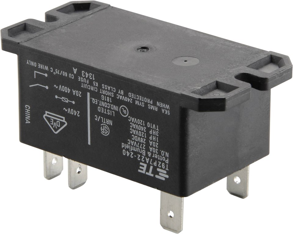 1393211-62 utični relej 240 V/AC 2 NO kontakt