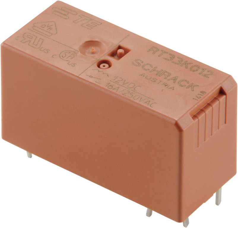 TE Connectivity RT33K024 relej za štampanu pločicu 24 V/DC 1 NO kontakt
