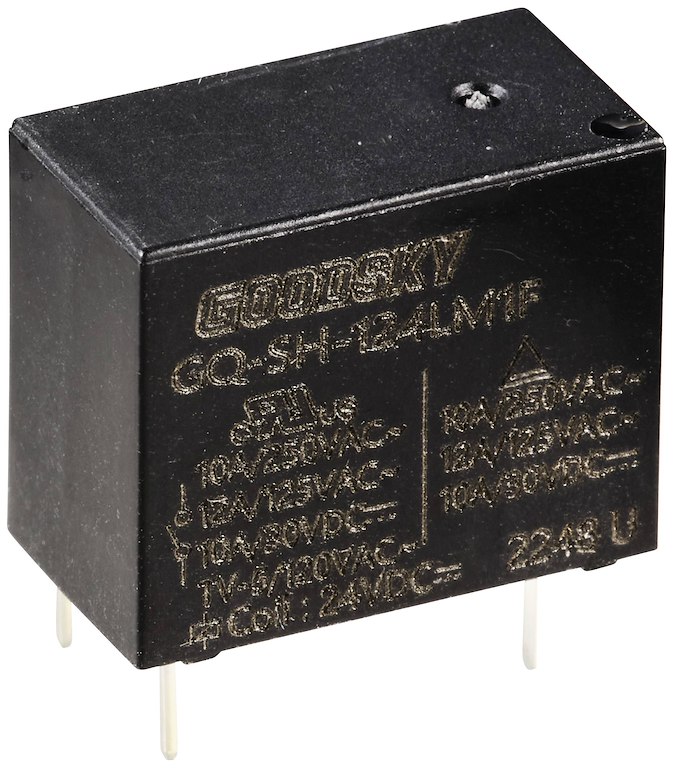 GoodSky GQ-SH-124LM1F relej za štampanu pločicu 24 V/DC 1 NO kontakt