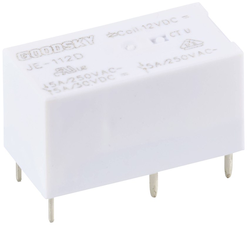 GoodSky JE-112D relej za štampanu pločicu 12 V/DC 1 CO kontakt