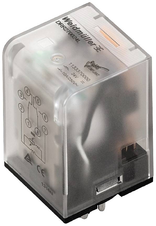 Weidmüller DRR273615L utični relej 115 V/AC 2 CO kontakt (pak. 10 kom)