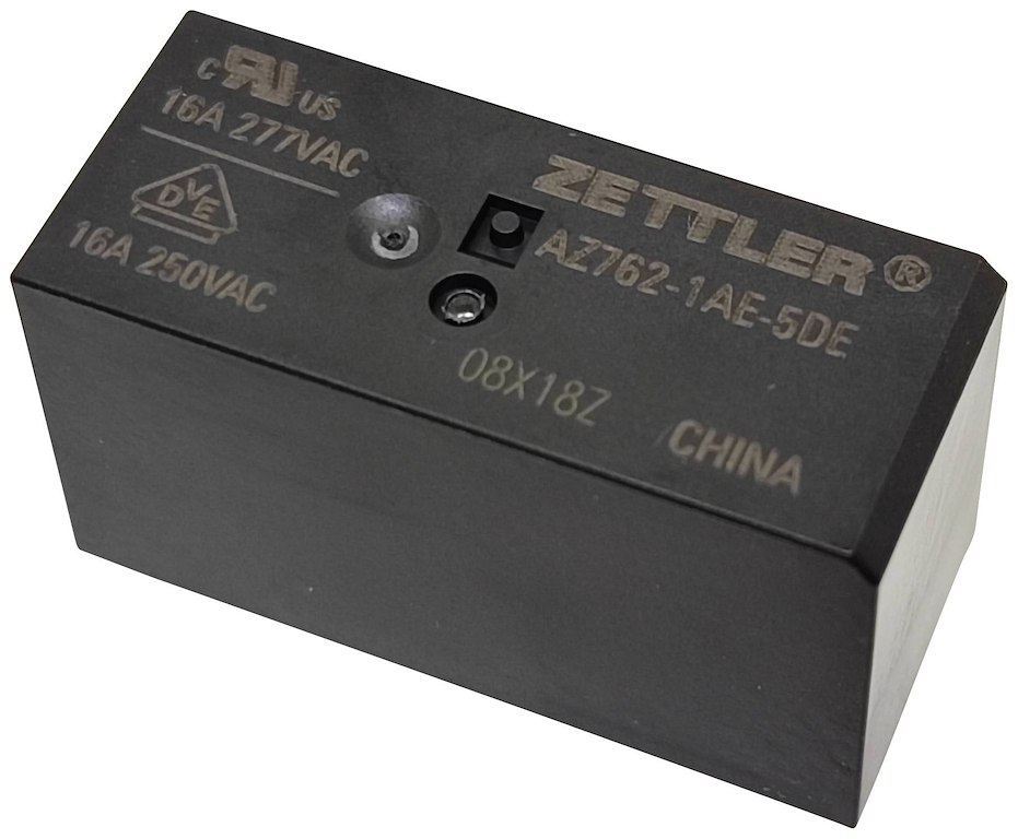 Zettler AZ762-1AE-18DE relej za štampanu pločicu 18 V/DC 1 NO kontakt
