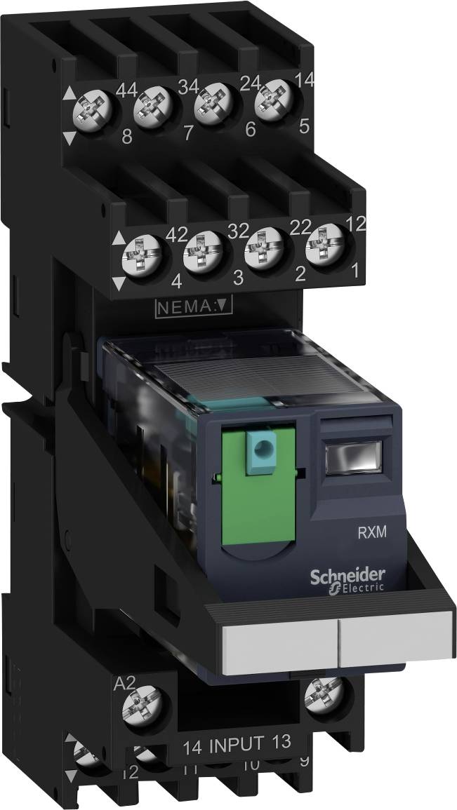 Schneider Electric RXM2AB2BDPVM utični relej 24 V/DC 2 CO kontakt (pak. 30 kom)