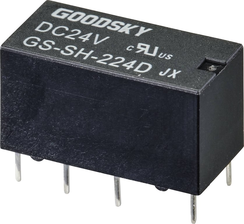 GoodSky GS-SH-224D relej za štampanu pločicu 24 V/DC 2 CO kontakt