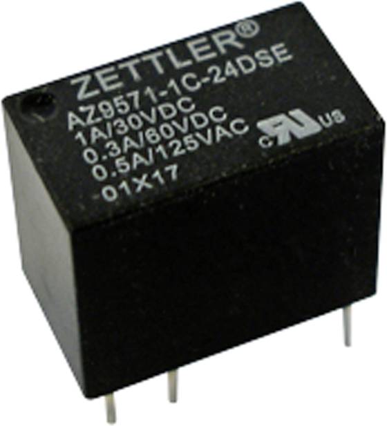 Zettler AZ9571-1C-5DSE relej za štampanu pločicu 5 V/DC 1 CO kontakt