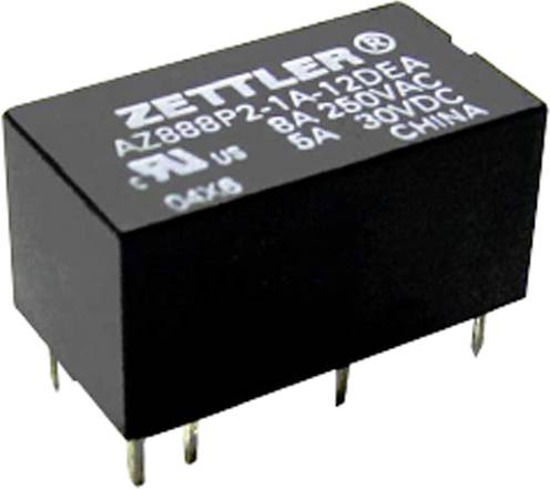 Zettler AZ888-1A-24DE relej za štampanu pločicu 24 V/DC 1 NO kontakt