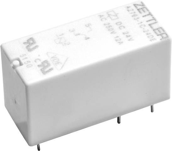 Zettler AZ763-1C-24D relej za štampanu pločicu 24 V/DC 1 CO kontakt