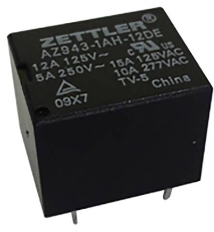 Zettler AZ943-1CH-24DEFGW relej za štampanu pločicu 24 V/DC 1 CO kontakt