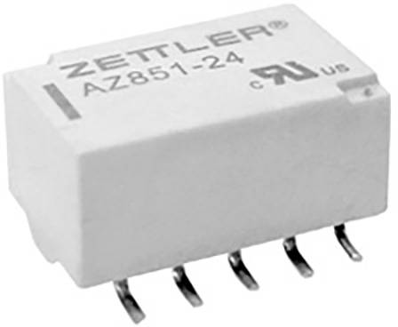 Zettler AZ851-5 SMD relej 5 V/DC 2 CO kontakt