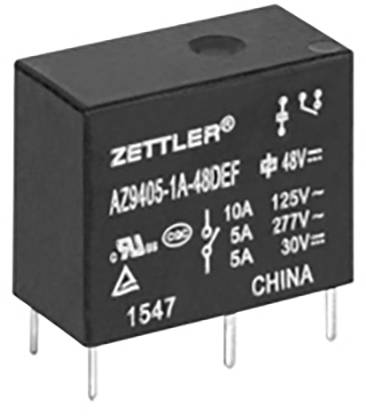 Zettler AZ9405-1C-24DEF relej za štampanu pločicu 24 V/DC 1 CO kontakt