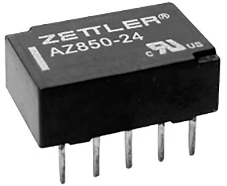 Zettler AZ850P2-12 relej za štampanu pločicu 12 V/DC 2 CO kontakt
