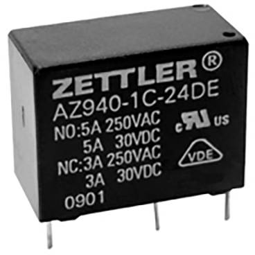 Zettler AZ940-1AB-12DS relej za štampanu pločicu 12 V/DC 1 NO kontakt