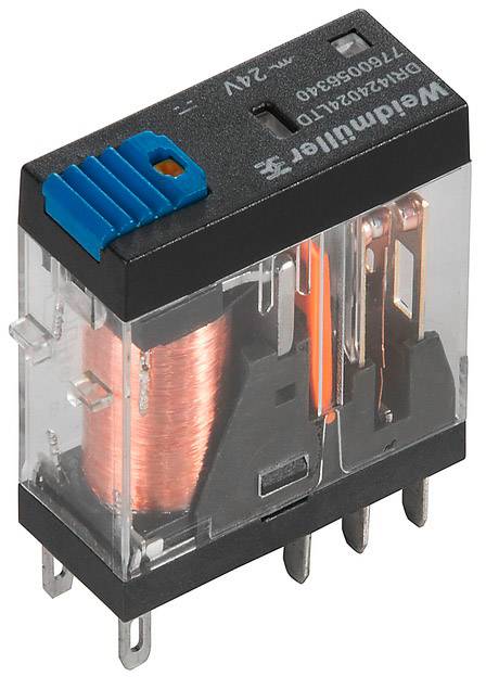 Weidmüller DRI424024LTD utični relej 24 V/DC 2 CO kontakt (pak. 20 kom)