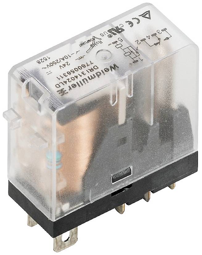 Weidmüller DRI314024L utični relej 24 V/DC 1 CO kontakt (pak. 20 kom)
