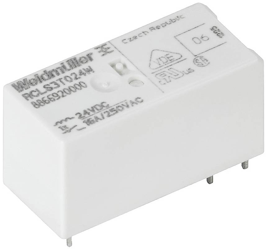 Weidmüller RCL314024W utični relej 24 V/DC 1 CO kontakt (pak. 20 kom)