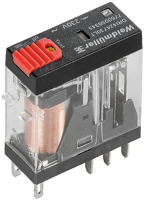 Weidmüller DRI424615LT utični relej 115 V/AC 2 CO kontakt (pak. 20 kom)