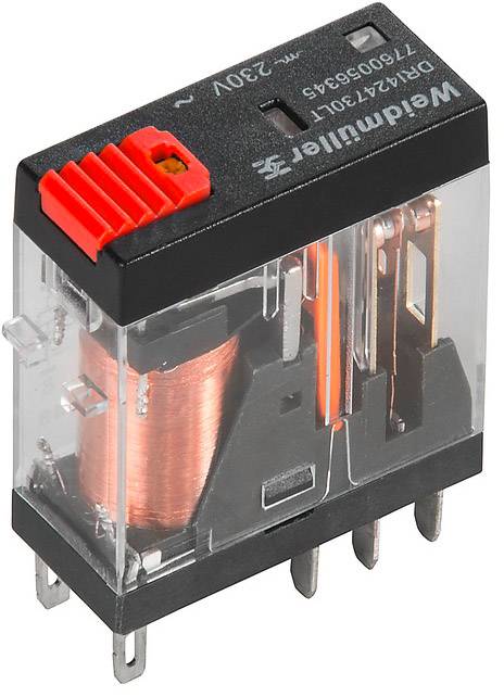 Weidmüller DRI424730LT utični relej 230 V/AC 2 CO kontakt (pak. 20 kom)