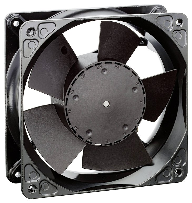 EBM Papst 4114N/2H4PU aksijalni ventilator 24 V/DC 350 m³/h 119 x 119 x 38 mm