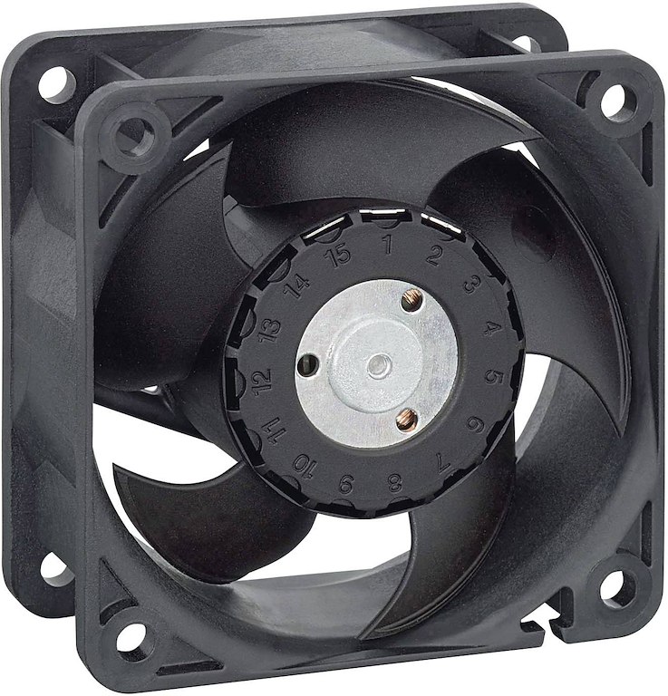EBM Papst 634/2HHA aksijalni ventilator 24 V/DC 58 m³/h 60 x 60 x 25 mm