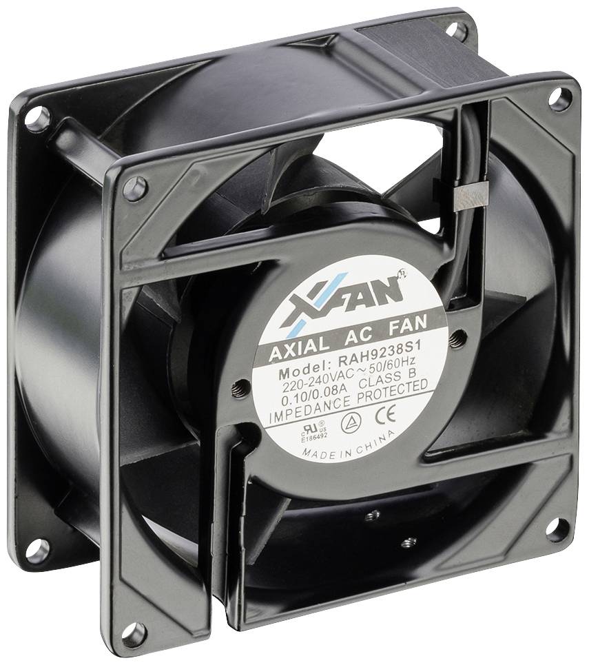 X-Fan RAH9238S1 aksijalni ventilator 230 V/AC 66 m³/h 92 x 92 x 38 mm