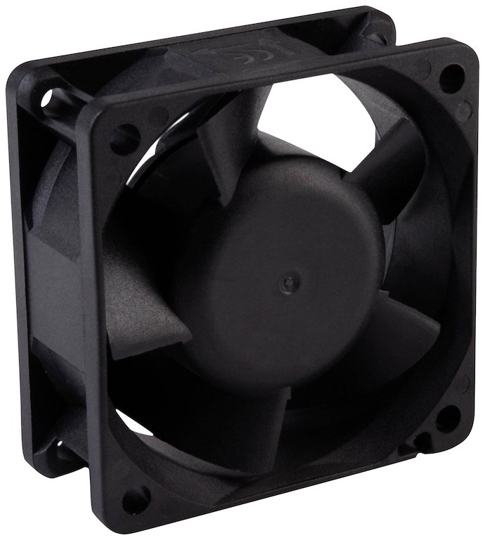 Wallair 20 100 308 aksijalni ventilator 24 V/DC 36 m³/h 60 x 60 x 25 mm
