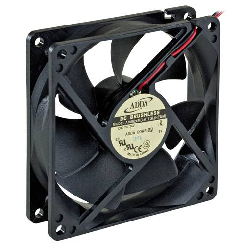ADDA AD0924MB-A71GL(NEUM) aksijalni ventilator 24 V/DC 78,4 m³/h 92 x 92 x 25 mm