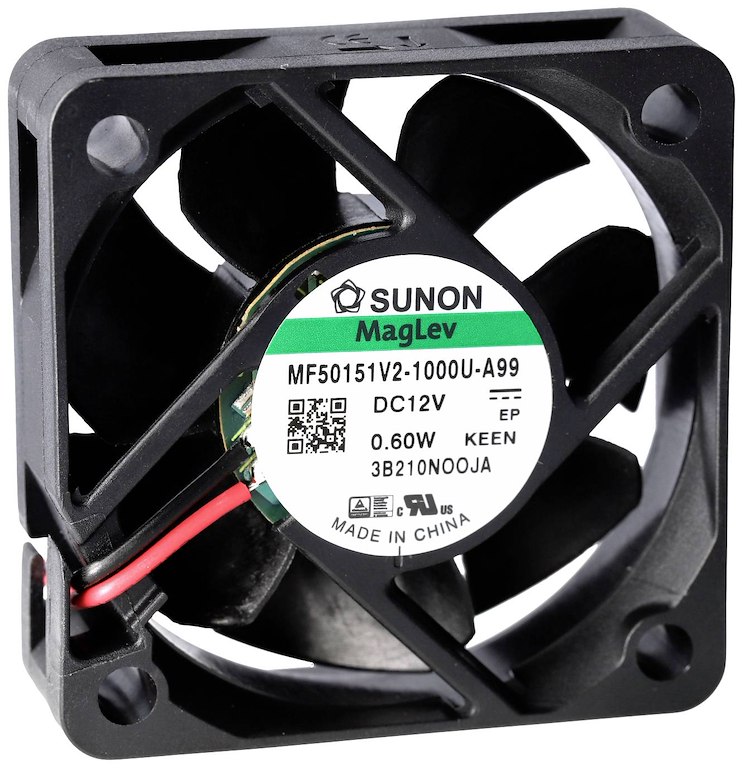 Sunon MF50152VX-1000U-A99 aksijalni ventilator 24 V/DC 31,59 m³/h 15 x 50 x 50 mm