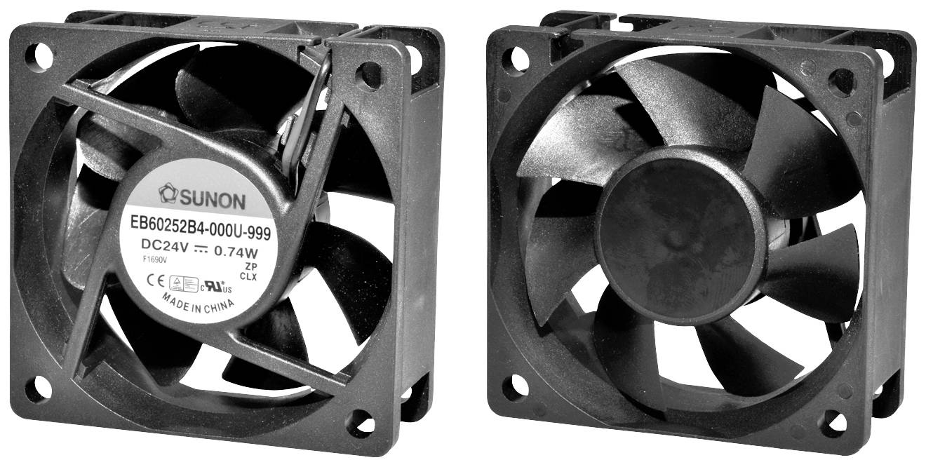 Sunon EF60252S1-1000U-A99 aksijalni ventilator 24 V/DC 39,9 m³/h 25 x 60 x 60 mm