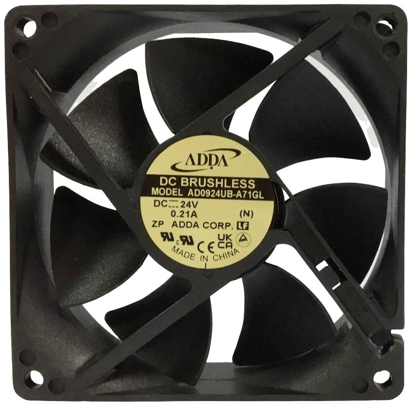 ADDA AD0924UB-A71GL (N) aksijalni ventilator 24 V/DC 92 x 92 x 25 mm
