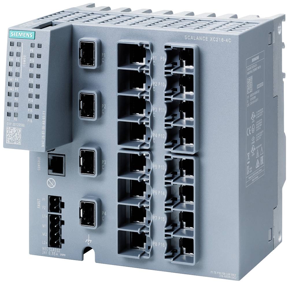 Siemens 6AG1216-4BS00-7AC2 industrijski Ethernet svič