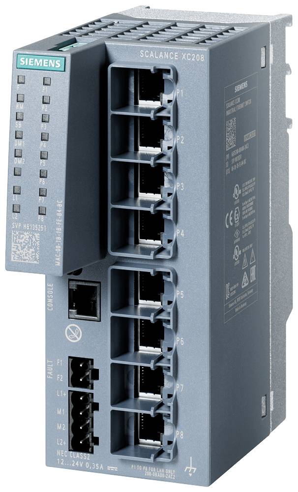 Siemens 6AG1208-0BA00-7AC2 industrijski Ethernet svič