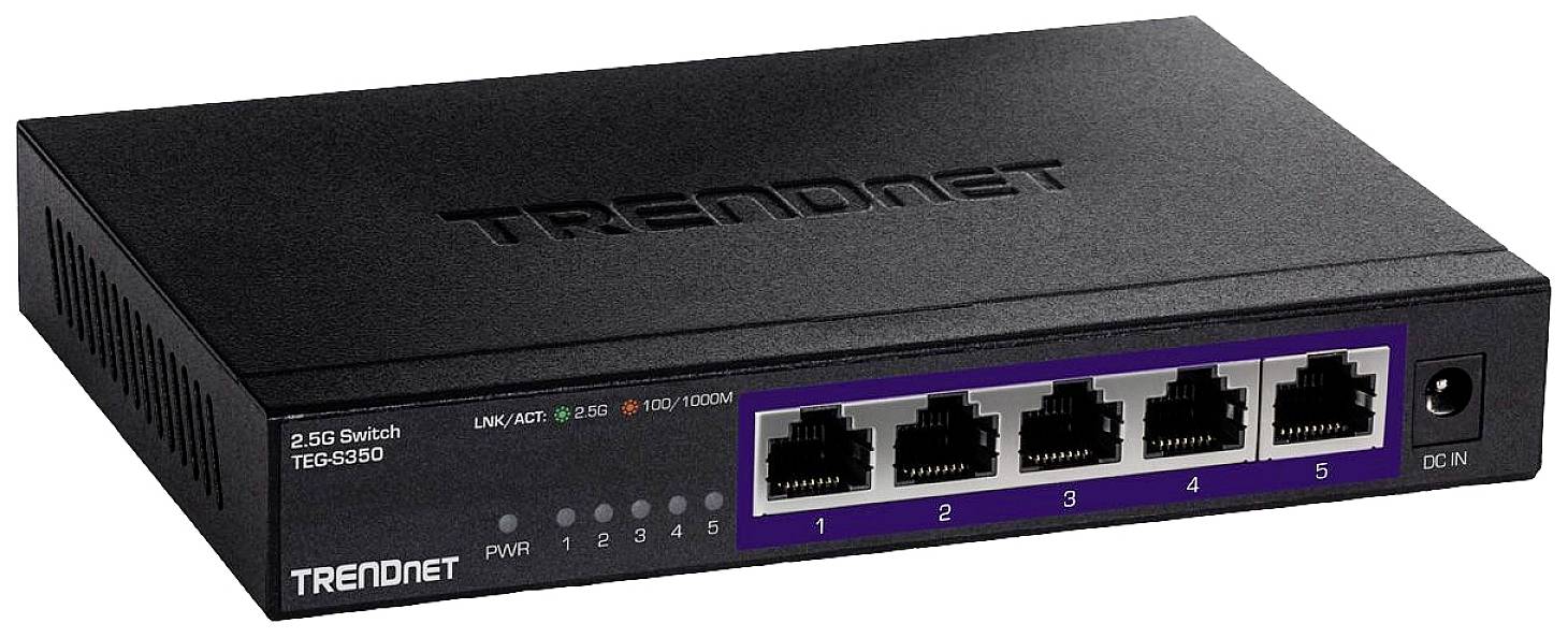TRENDnet TEG S350 – Switch – unmanaged – 5 x 100/1000/2.5G mrežni svič