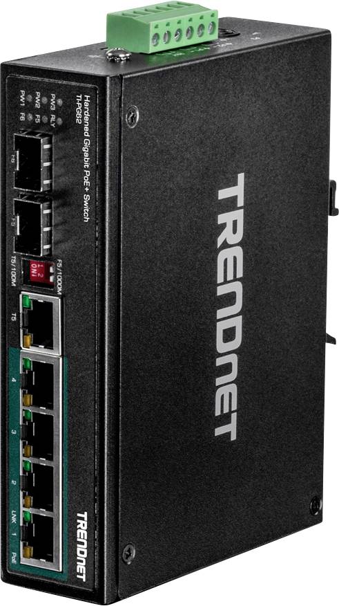 TRENDnet TI-PG62 industrijski Ethernet svič 4 10 / 100 / 1000 MBit/s