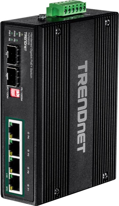 TRENDnet TI-PG62B industrijski Ethernet svič 4 10 / 100 / 1000 MBit/s