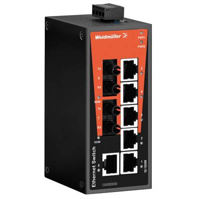 Weidmüller IE-SW-BL08T-6TX-2ST industrijski Ethernet svič