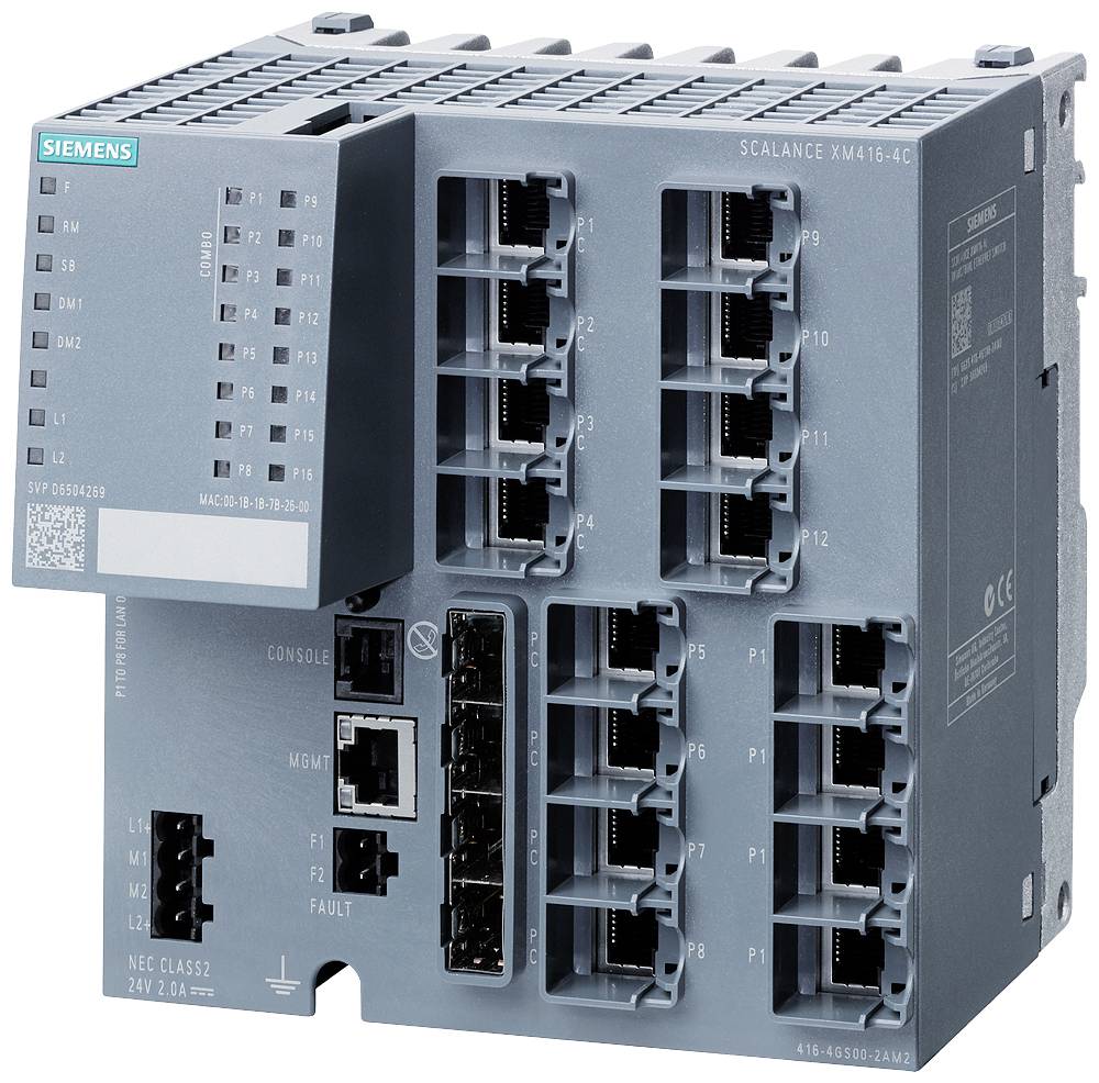 Siemens 6GK5416-4GS00-2AM2 mrežni svič 10 / 100 / 1000 MBit/s