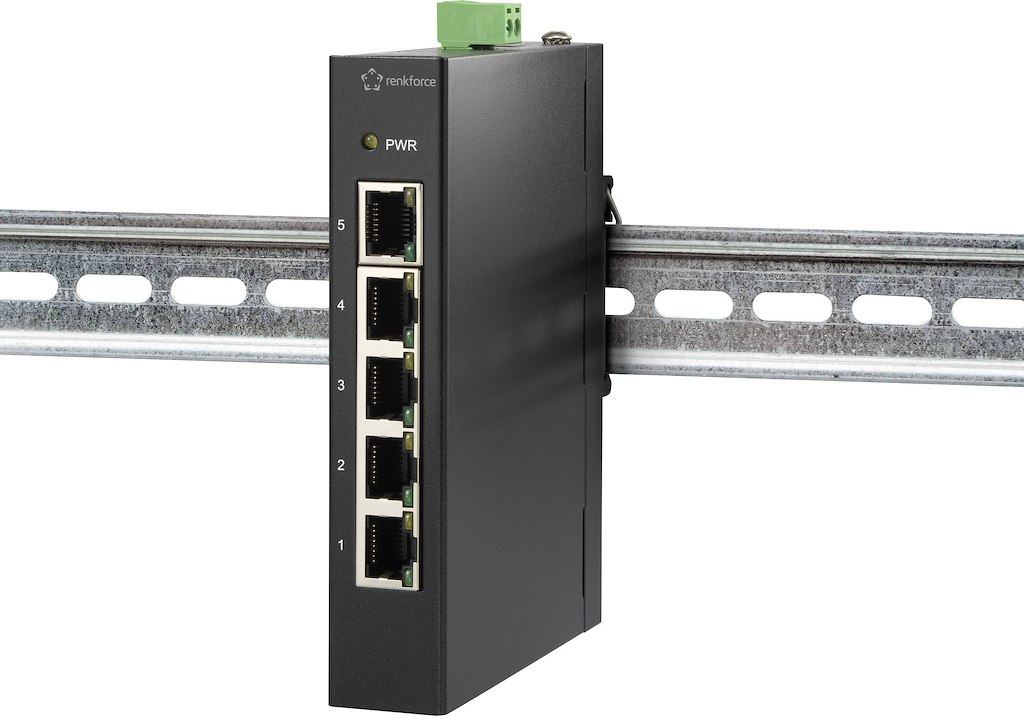 Renkforce FEH-500 industrijski Ethernet svič